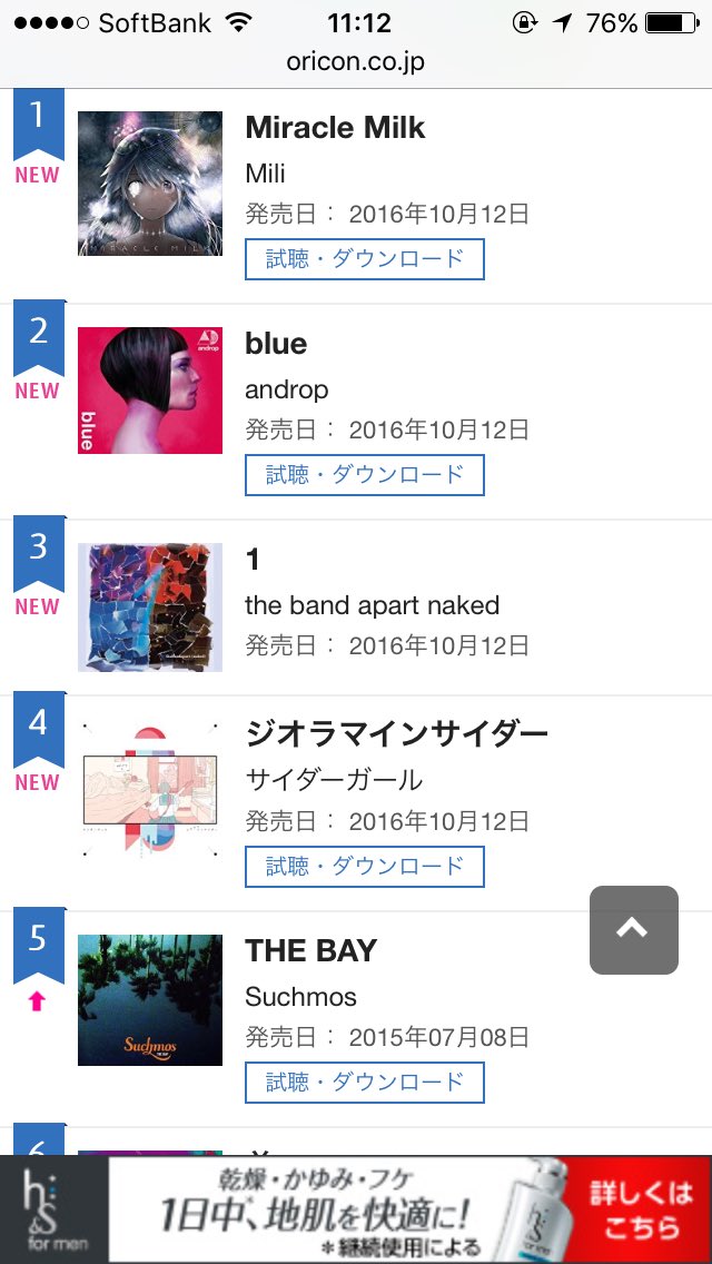 Mili on Twitter: "Miracle Milk オリコンインディーズチャート 1位獲得致しました！ Mag Mellに続き二枚連続1位獲得です！ https://t.co ...