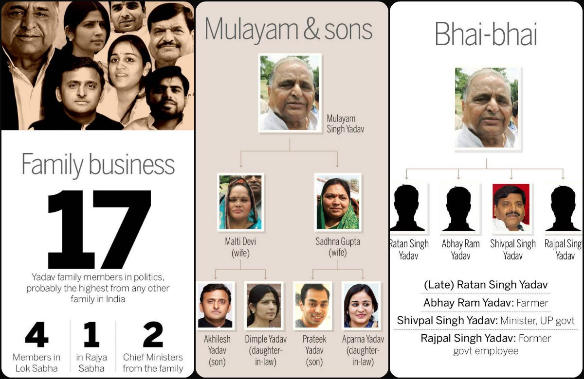 Mulayam Singh Yadav Family Members