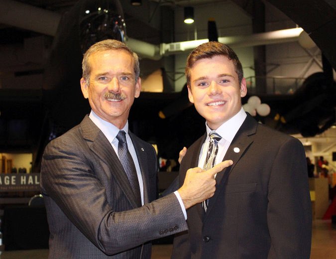 Chris Hadfield Young