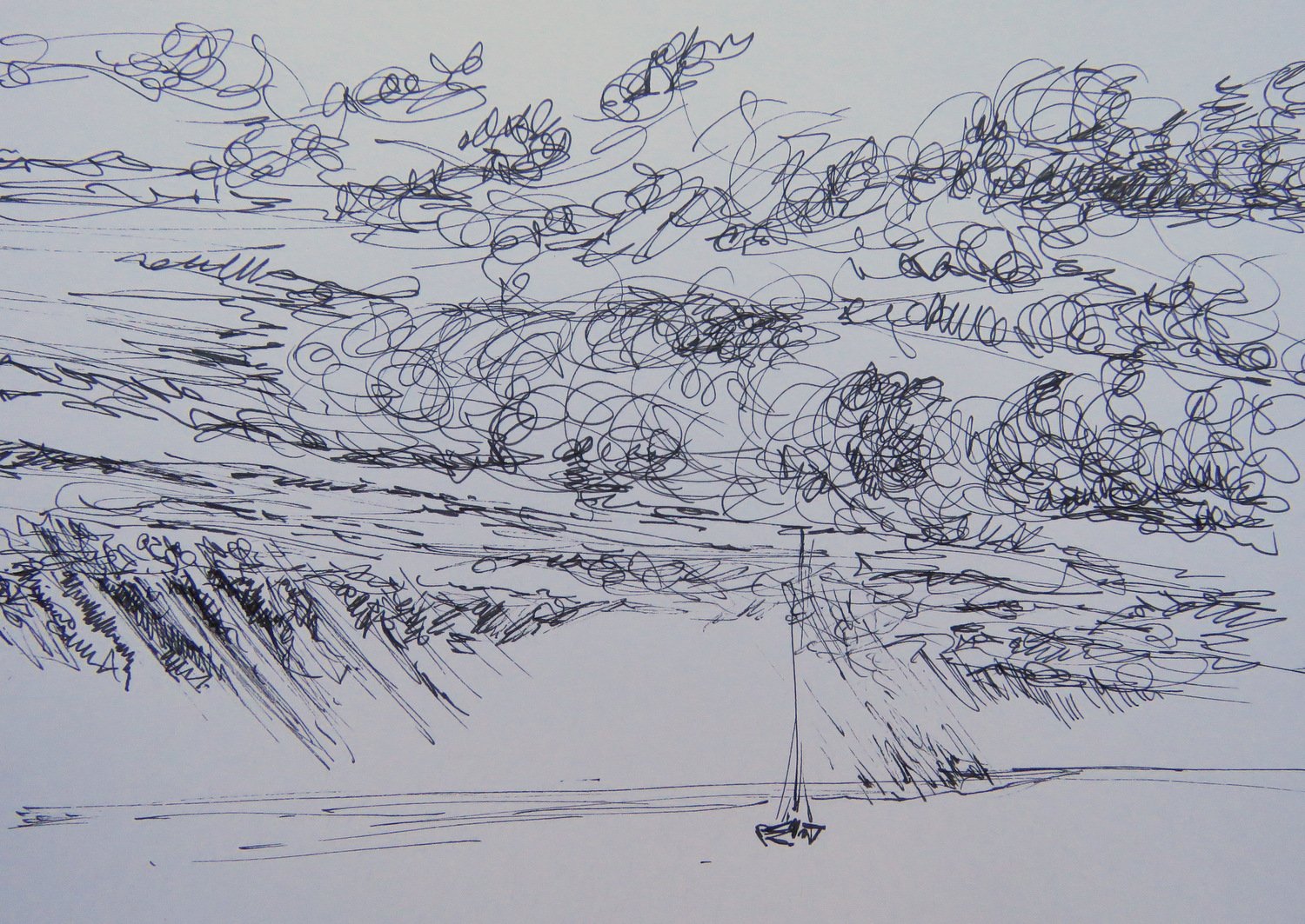 Storm Cloud Pencil Drawings