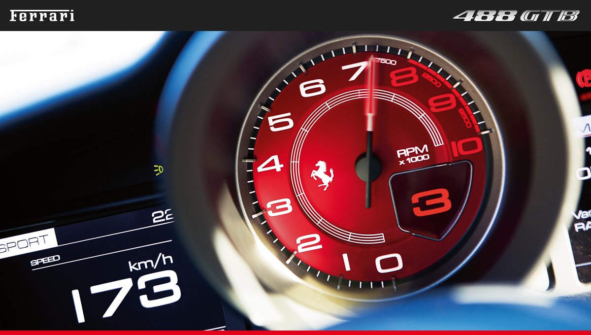 Ferrari Speedometer