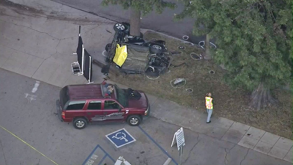 Driver in Upland fatal possible street-racing crash that left car ...