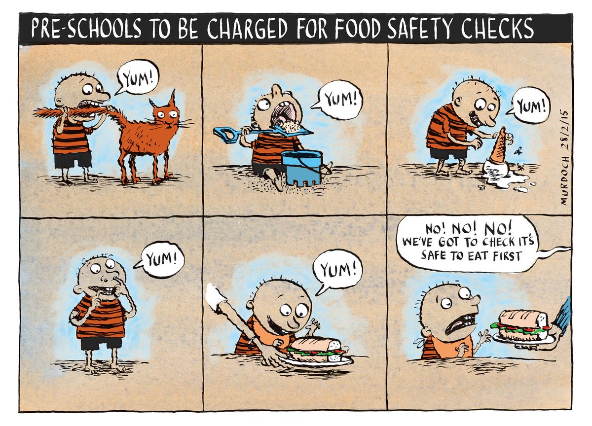 Kitchen Safety Cartoon