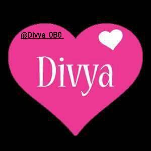 Divya Name Wallpaper In Heart