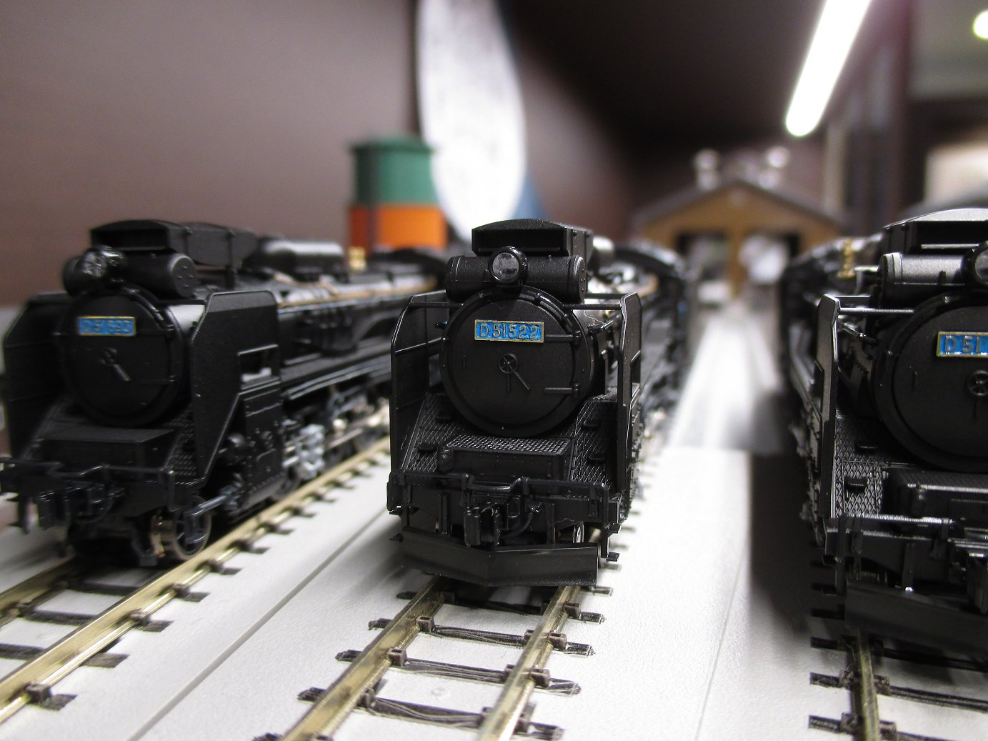 KATO京都駅店特製品 D51-893 中津川機関区 青ナンバー 長野式集煙装置 - 鉄道模型