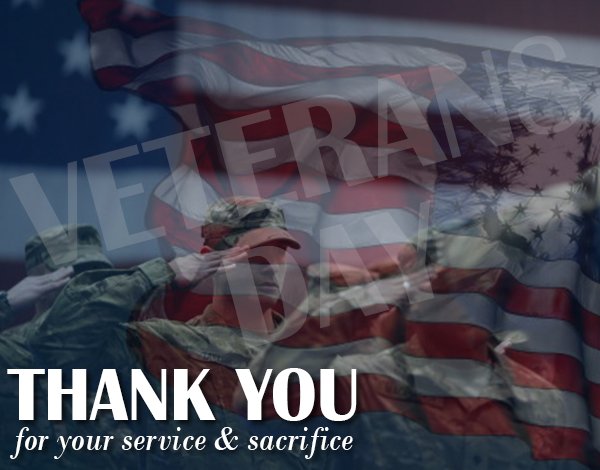Veterans day | thank you for your service and sacrifice. today, and ...