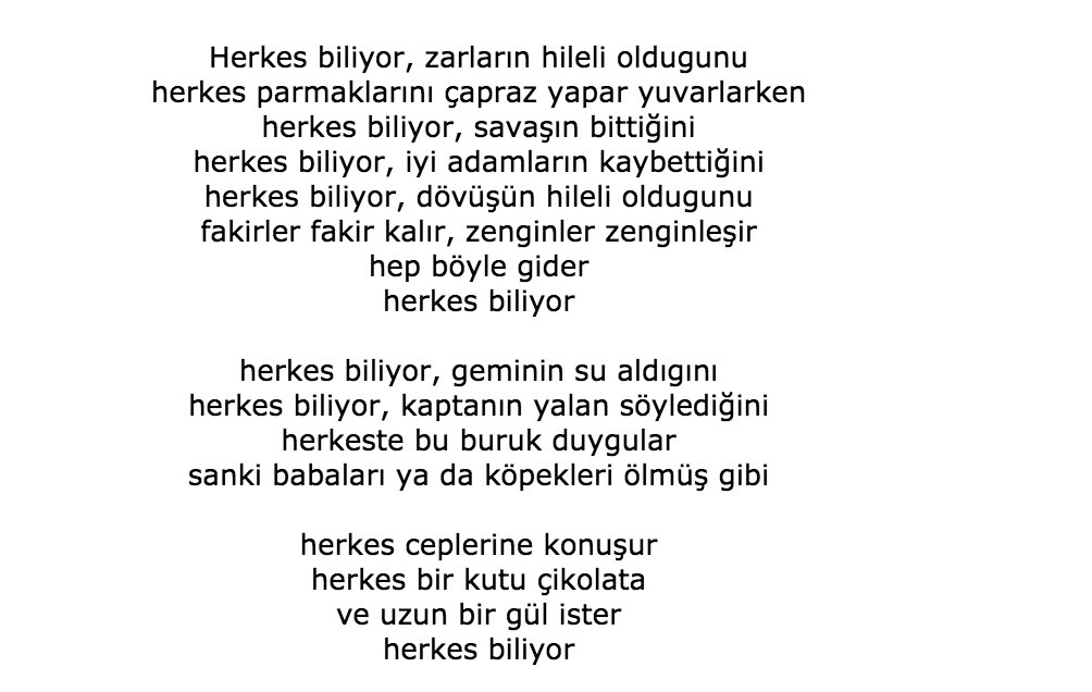 özcan yüksek on Twitter: ""Herkes biliyor zarların hileli olduğunu." | Leonard Cohn…