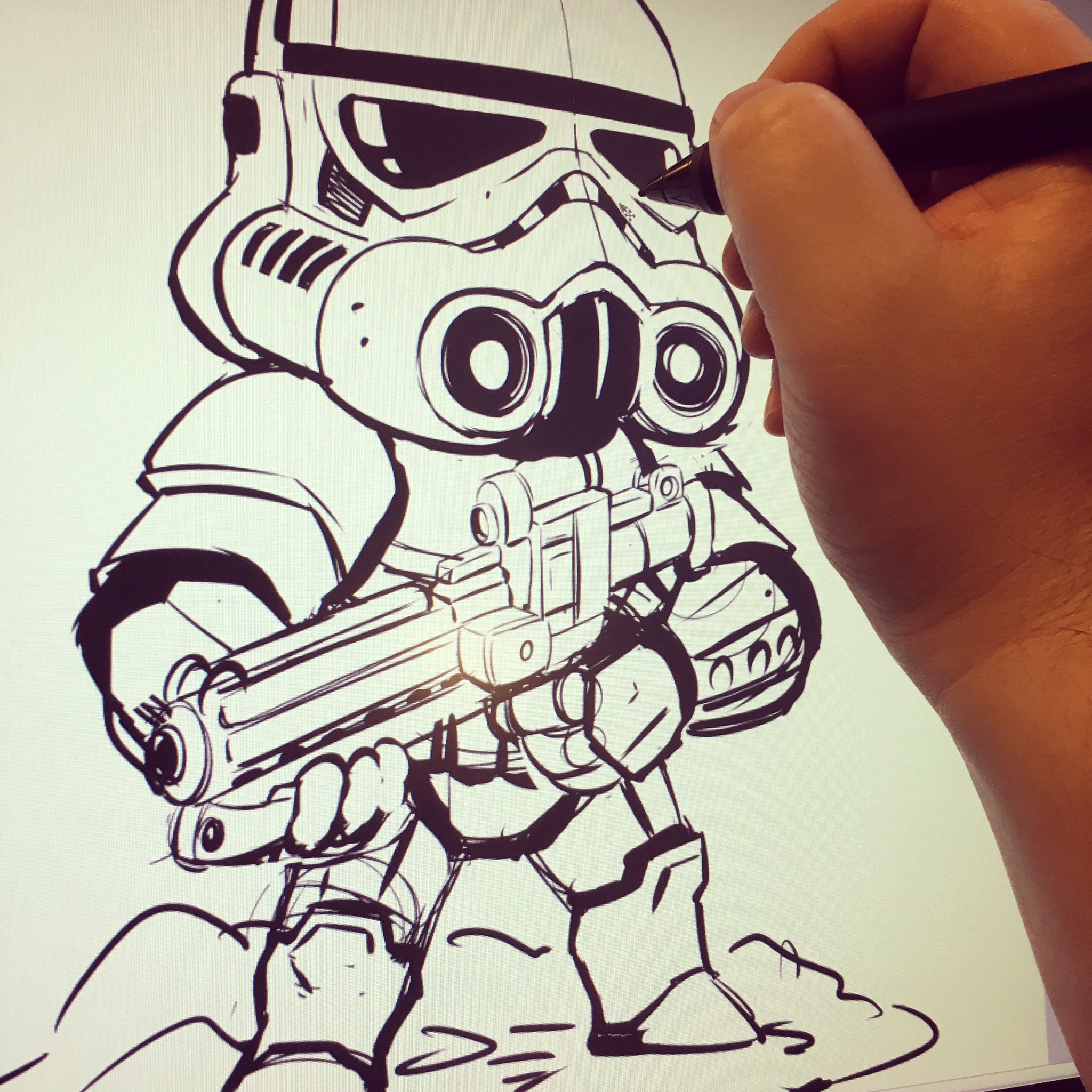 Chibi Stormtrooper