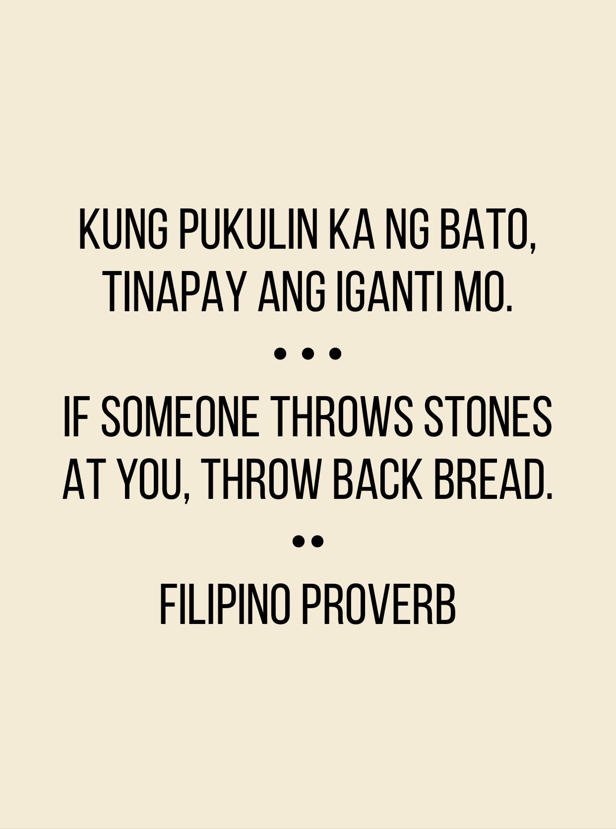 Common Tagalog Quotes