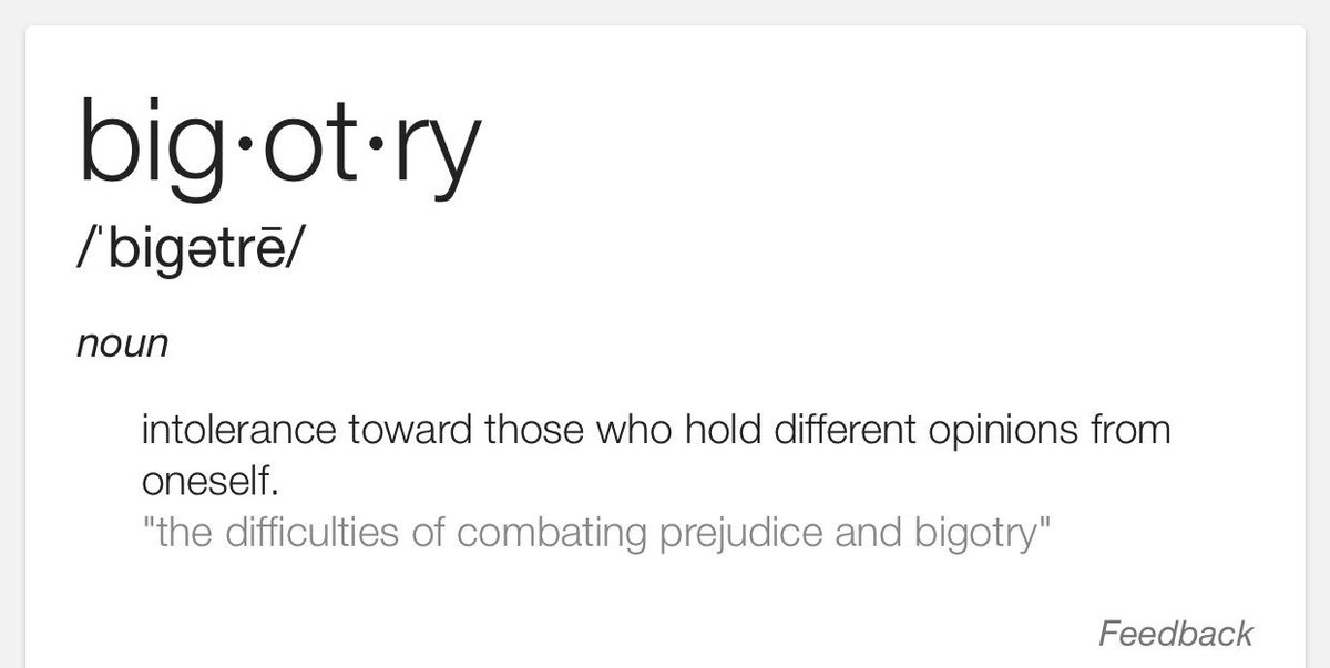 Bigot Definition