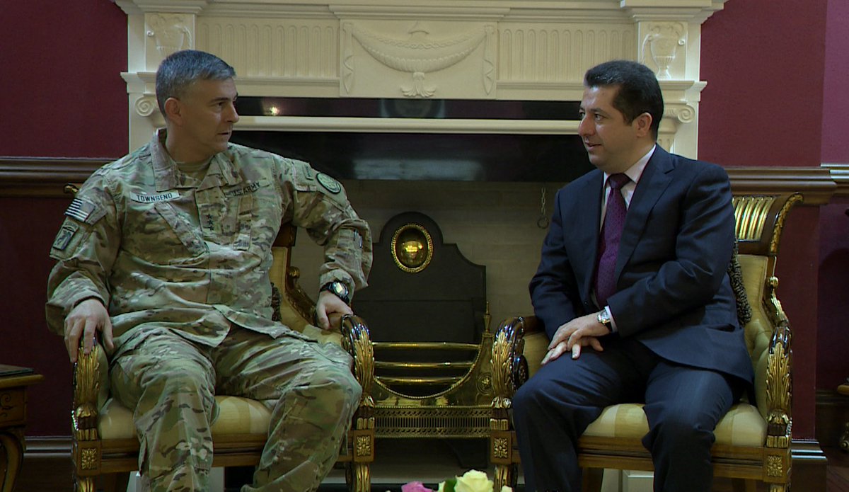 Good dialogue with Lt. Gen. Stephen Townsend, Commander of , about war ...