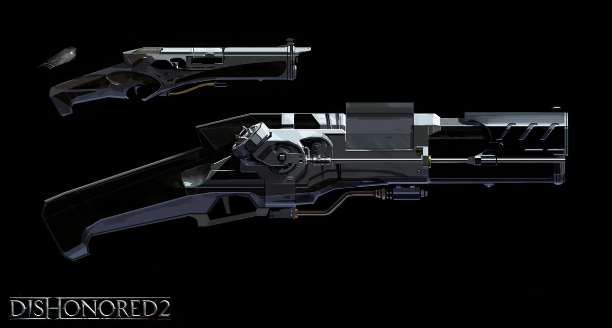 Dishonored Pistol Fully Upgraded
