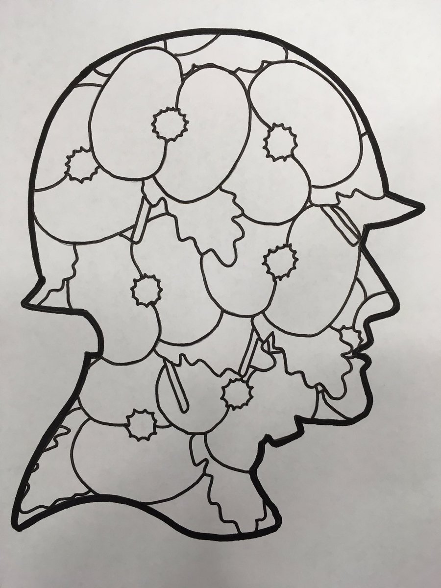 Remembrance Day Soldiers Drawing