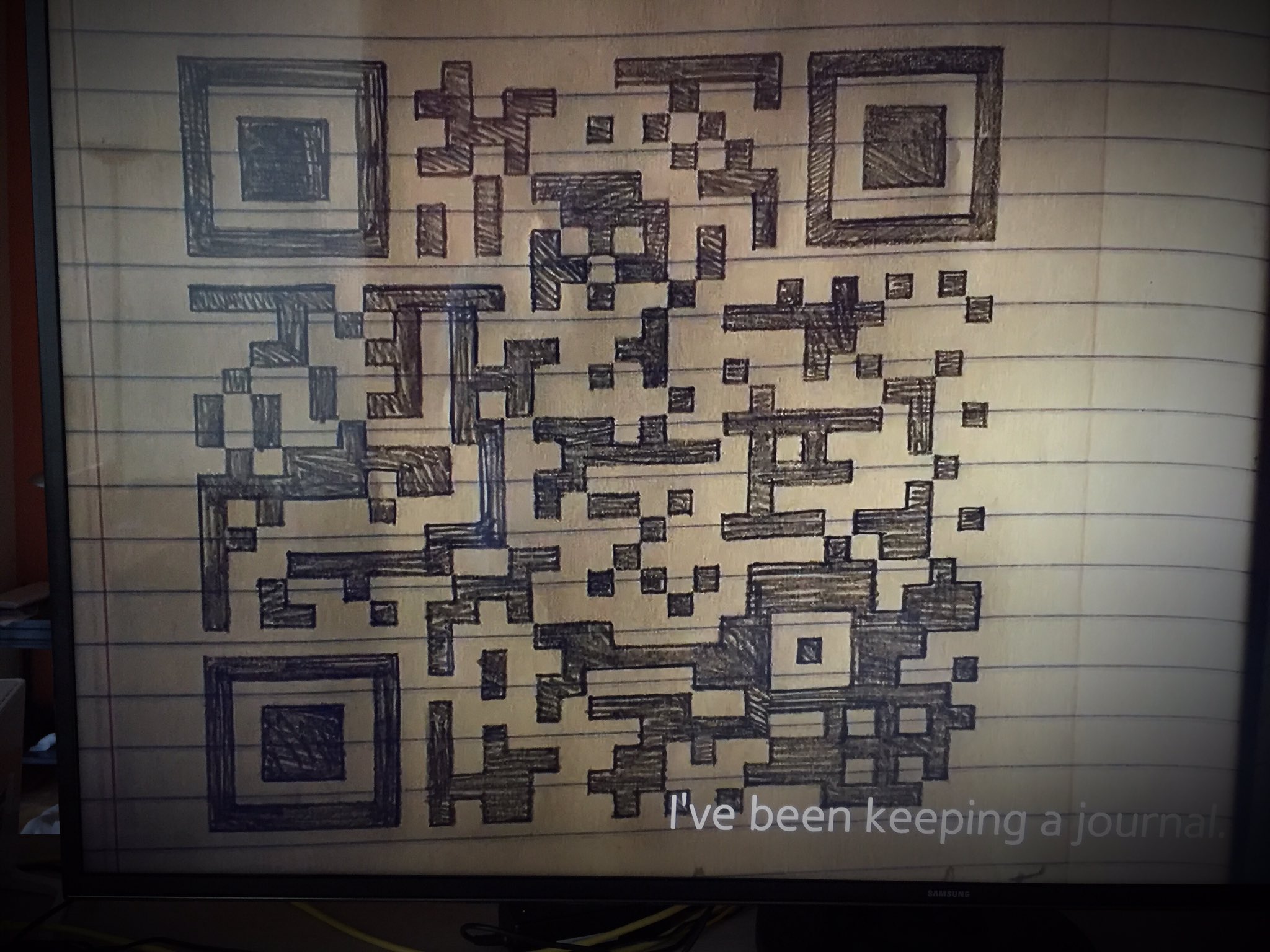 Específicamente Universal becerro mr robot qr code metálico Tranvía ...