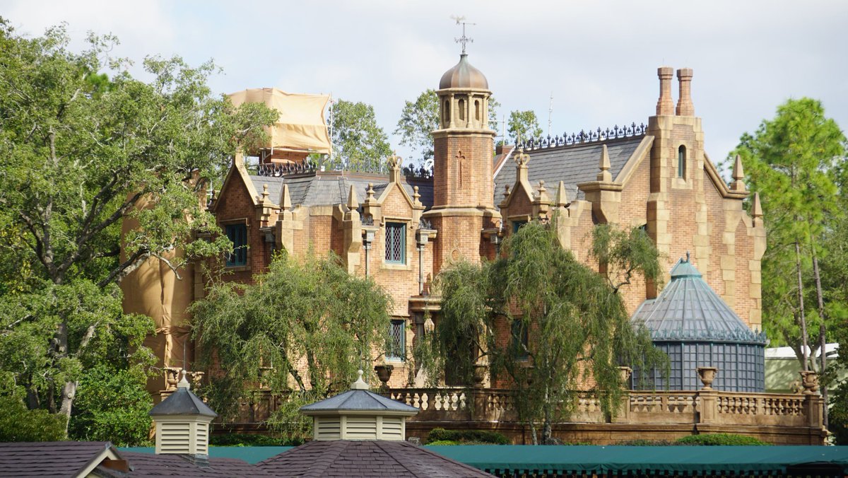 Haunted Mansion refurb..scrim up? | The DIS Disney Discussion Forums ...