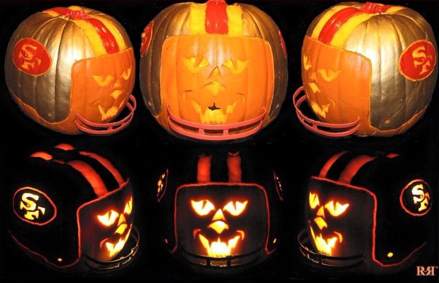 Pumpkin Carving Sports Logo