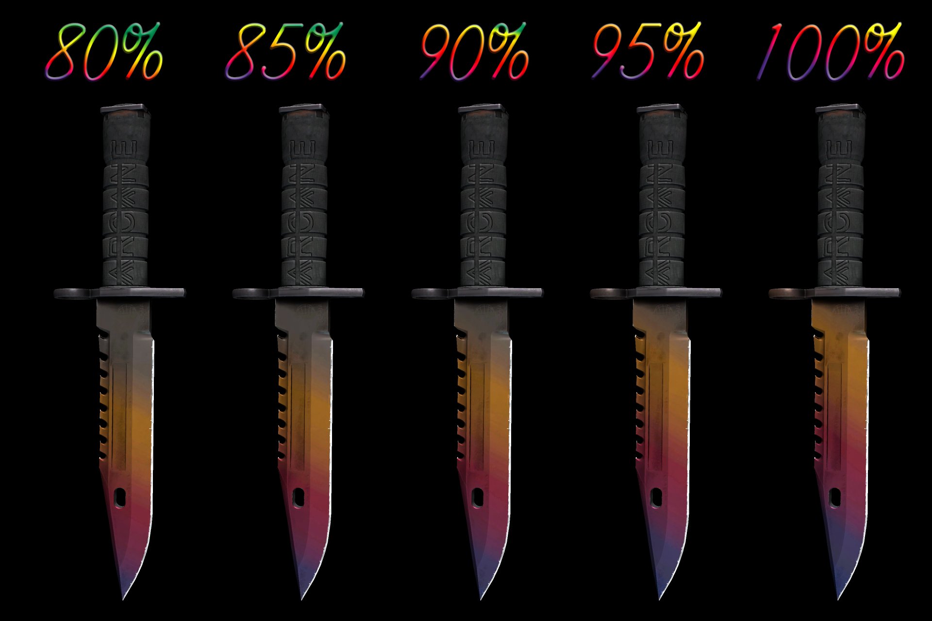 M9 Bayonet Fade