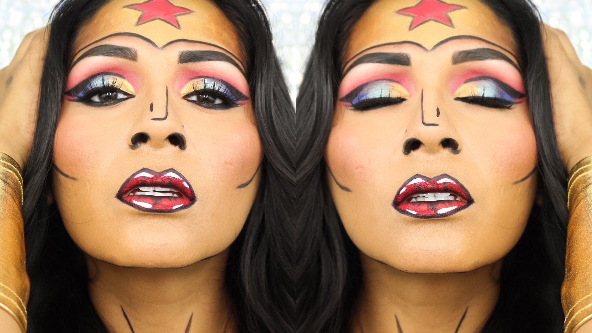 Superwoman Makeup Ideas