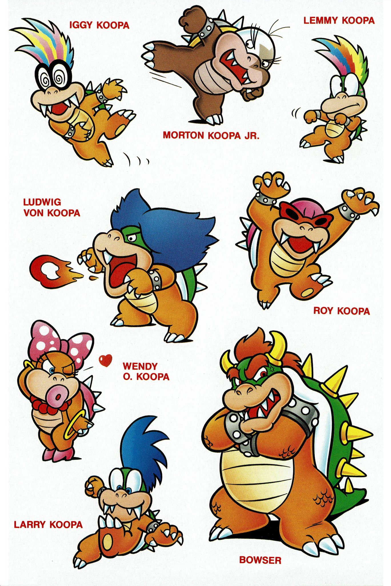 Mario Koopa Kids