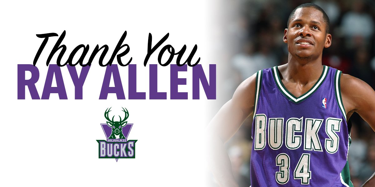 Bucks fans share their memories of Ray Allen » ThankYouRay | Milwaukee ...
