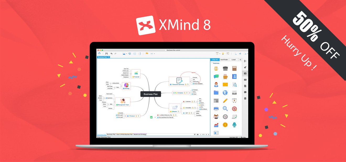 Xmind on Twitter: "50% OFF for #XMind Pro on XMind 8 Launch Day(Nov 2, 7:00 am - Nov 5, 7:00 am ...