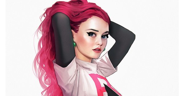 Realistic Cartoon Characters Drawings