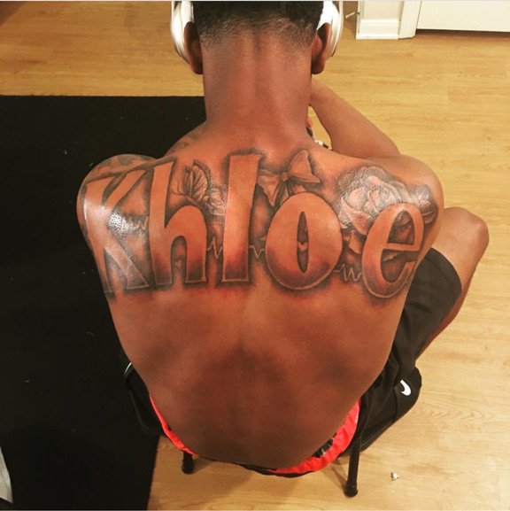 Khloe Kardashian Tattoo Lower Back