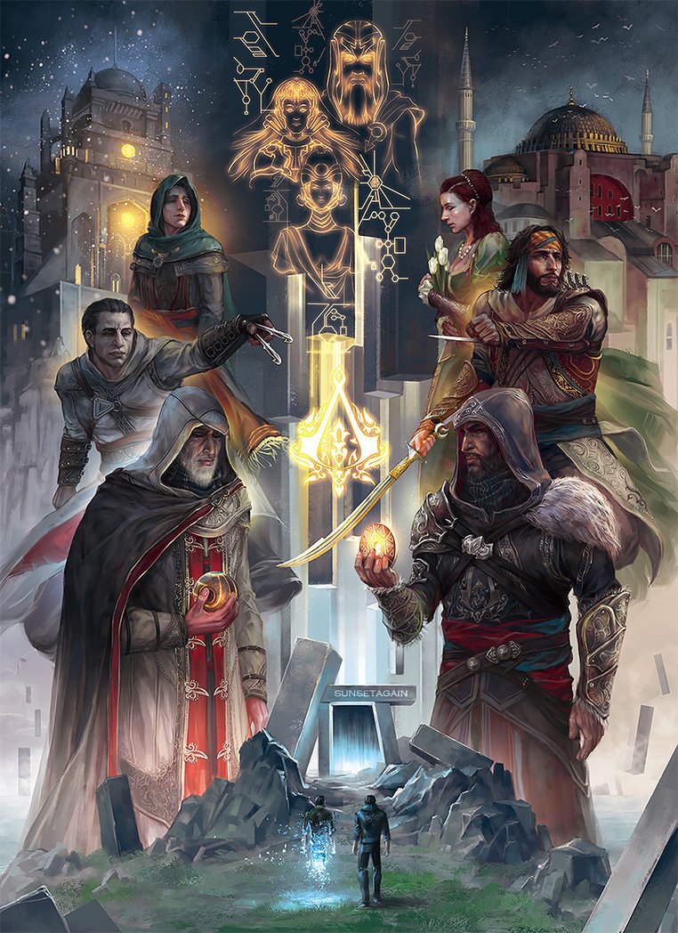 Altair And Maria Fan Art