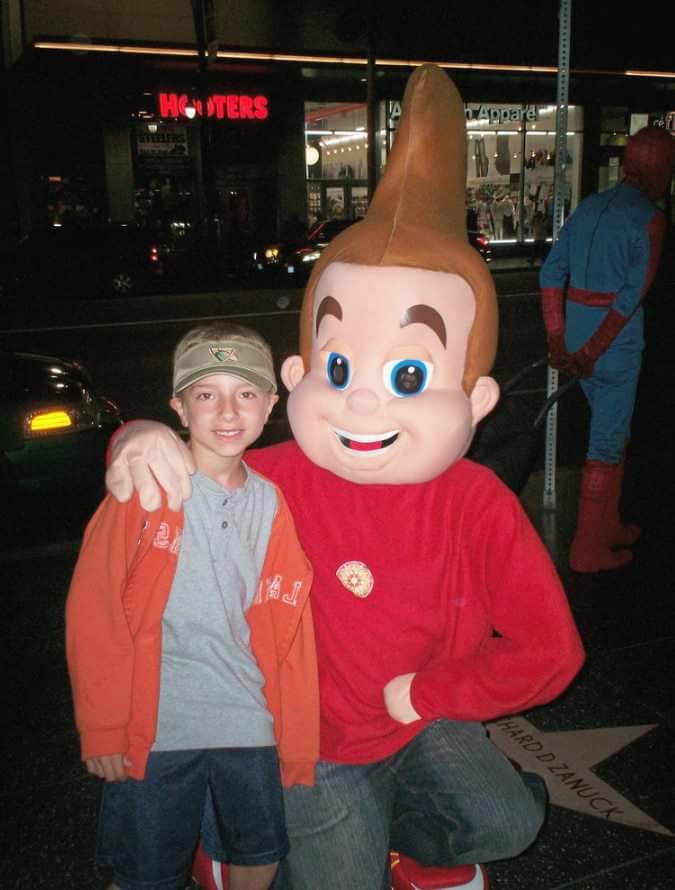 Jimmy Neutron Mascot