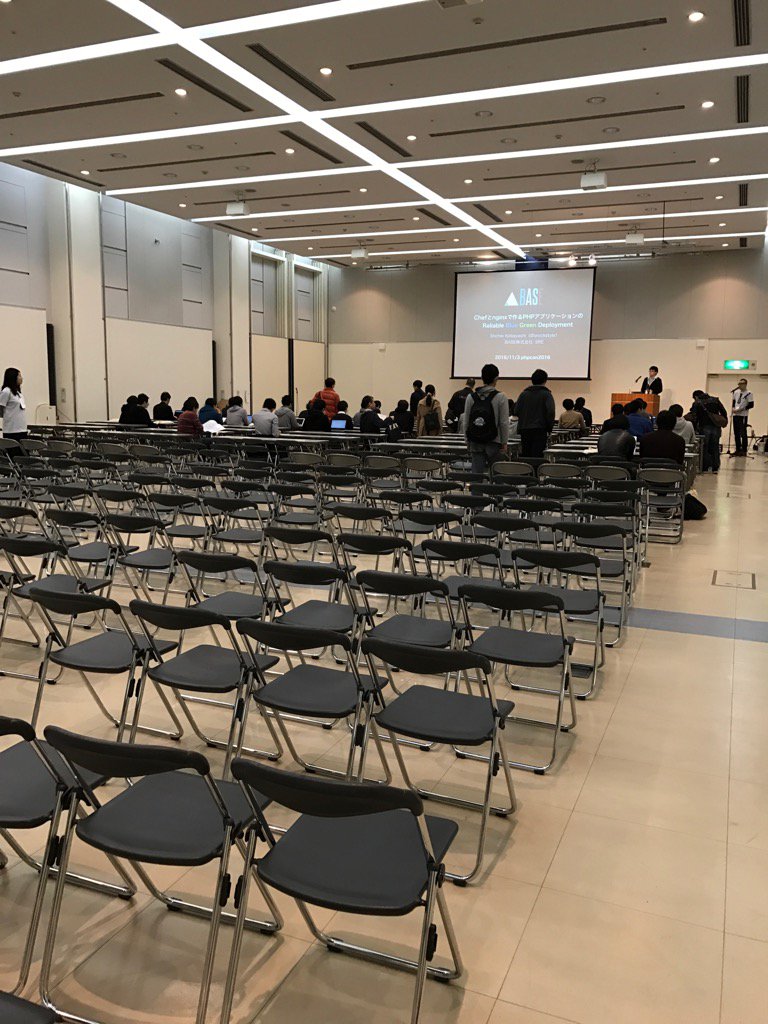 BASEのSREエンジニアが解説！ChefとnginxによるBlueGreenDevelopment #phpcon2016 #phpcon2016_2 - Togetter [トゥギャッター]