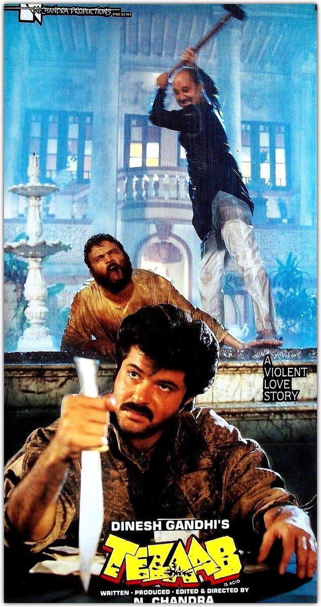 Tezaab Poster