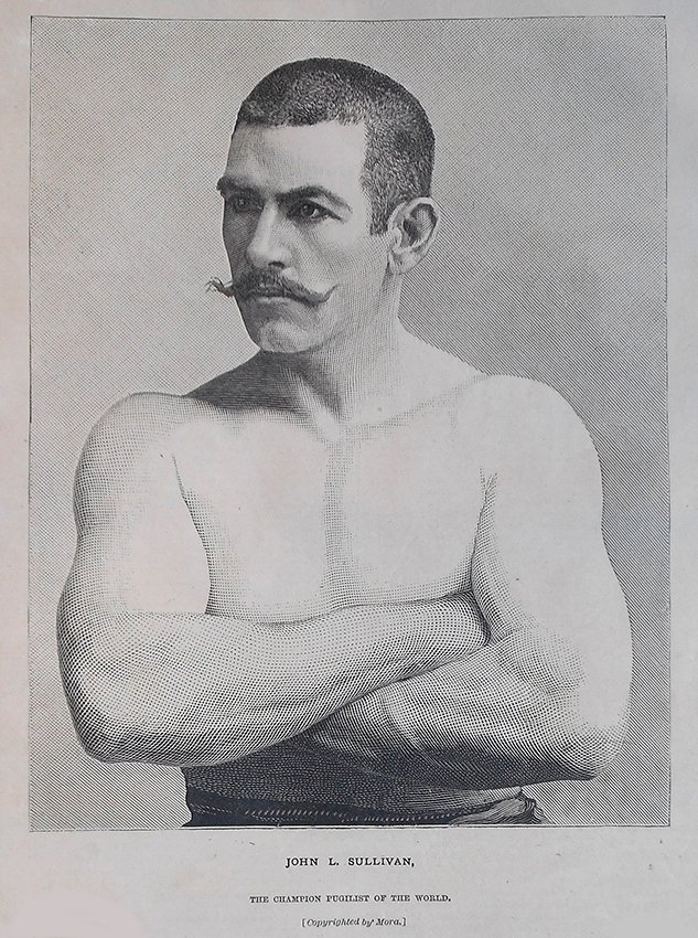 John L Sullivan Drawing
