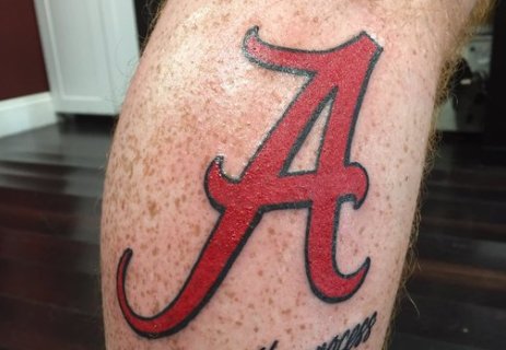 Bama Football Tattoos