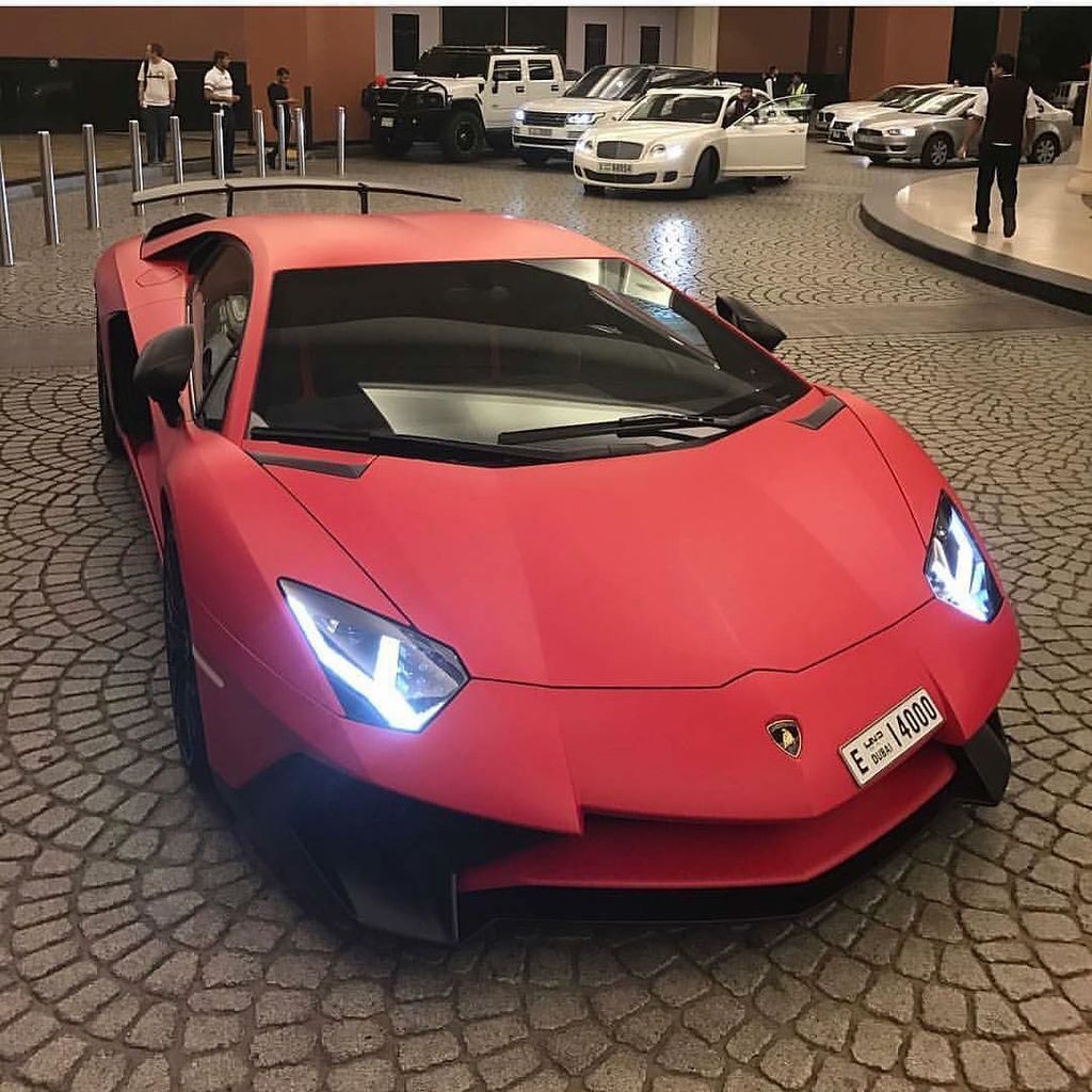 Lamborghini Aventador Matte Red