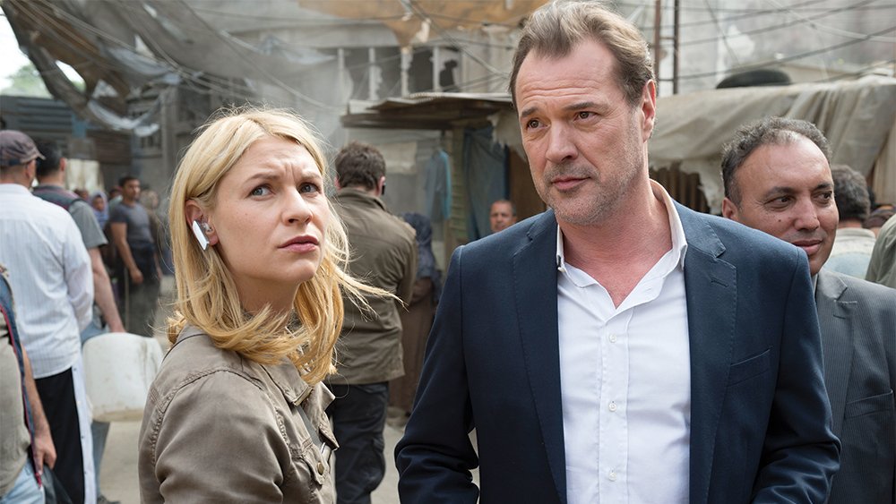 Homeland — first Season 6 footage shows Carrie sparring with CIA chief ...