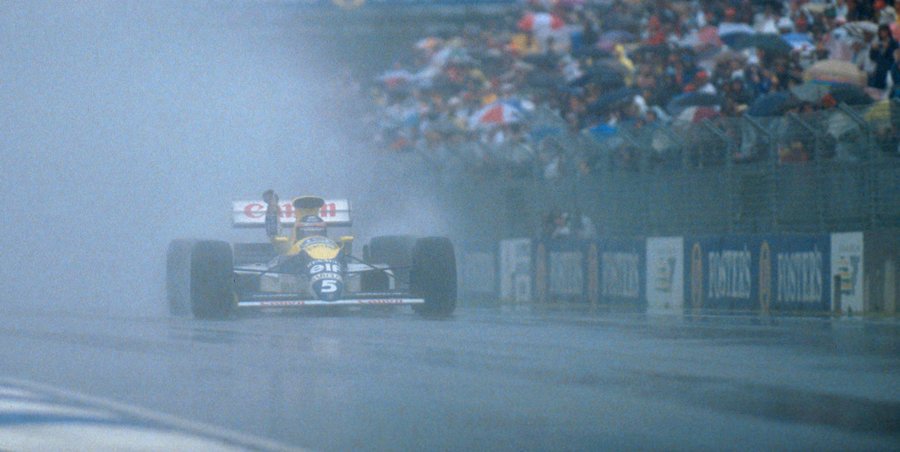 1 Nov 1989: Thierry Boutsen wins a wild race in Adelaide; Senna crashes ...