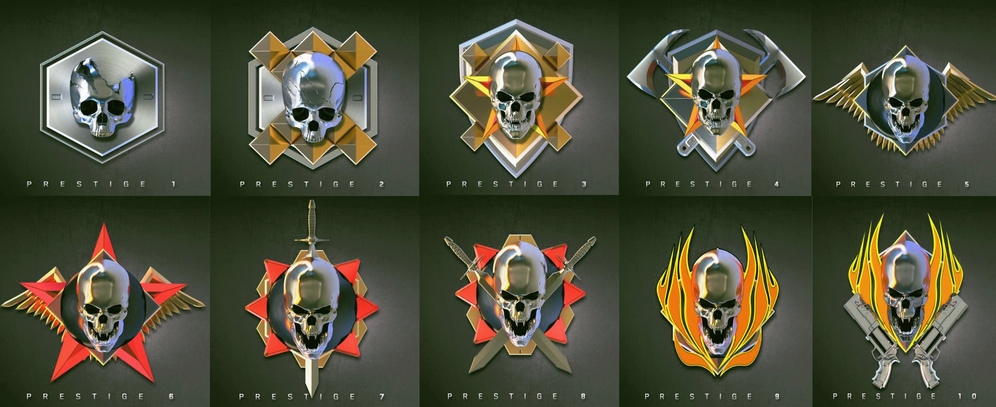 Call Of Duty Advanced Warfare Prestige Emblems