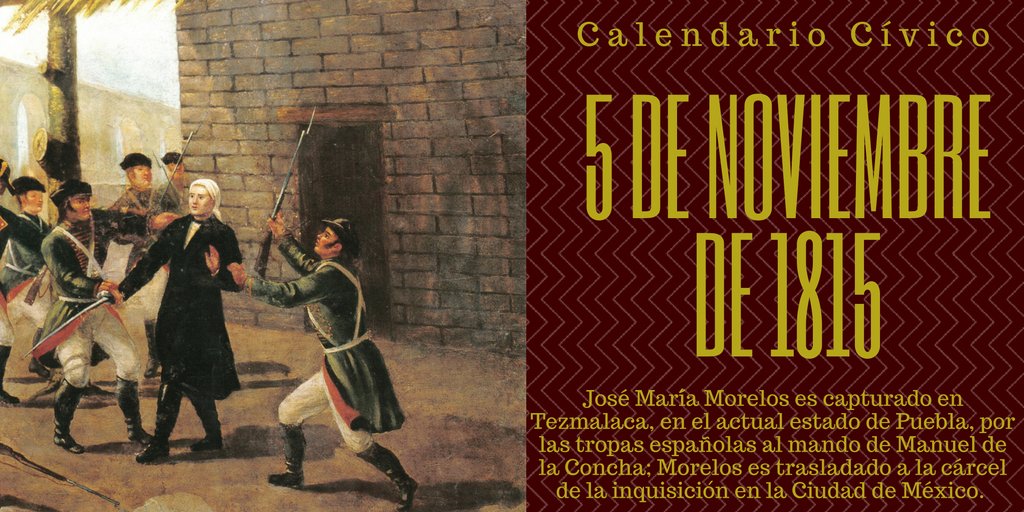 José María Morelos: José María Morelos es capturado en Tezmalaca, por ...