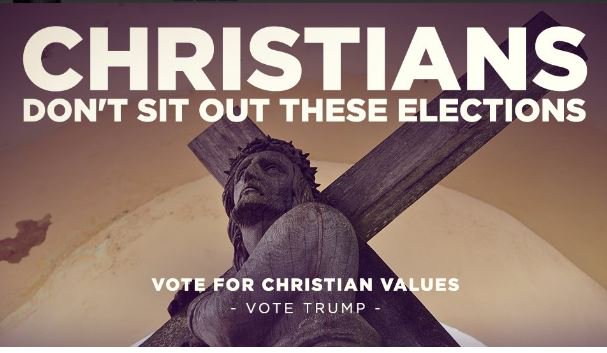 Christian: Christians don't sit out the vote, protect our Christian ...