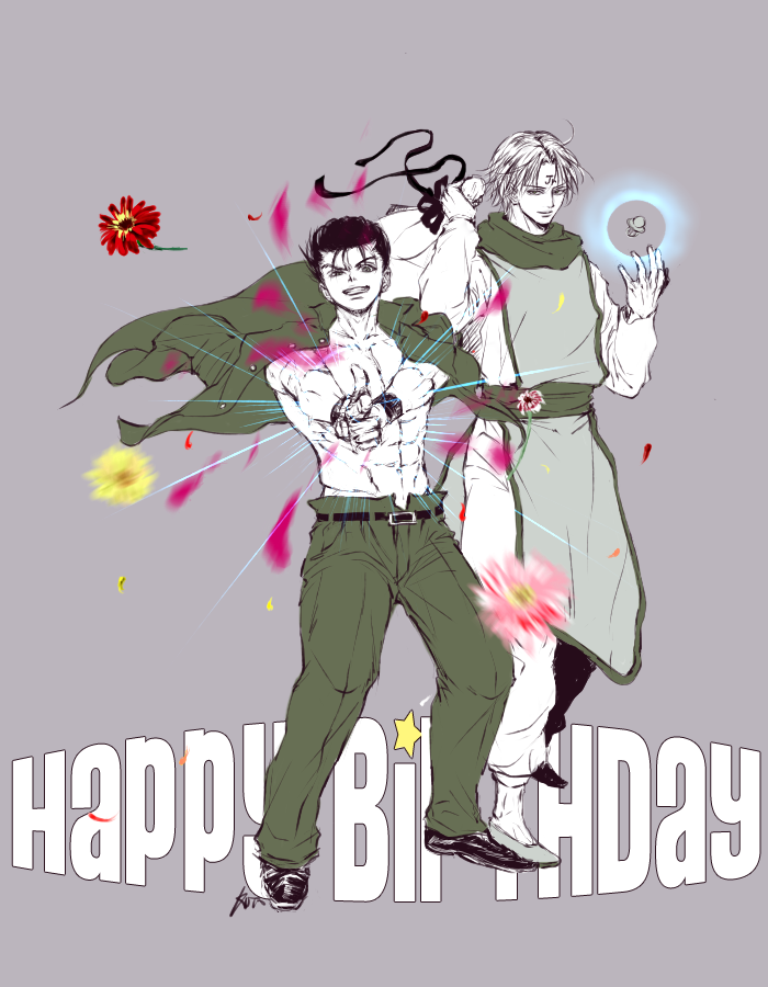 rkgk幽助とコエンマ】BD企画。アンケート1位幽助&コエンマでした。11月お誕生日の方、おめでとうございます。(11」KOTOの漫画