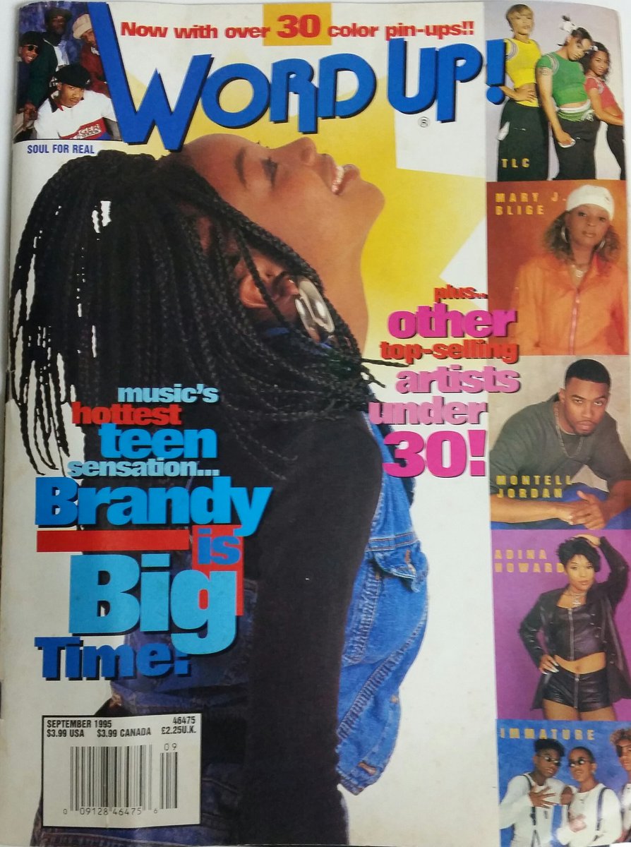Word Up Magazine 1995 Cover Spreads