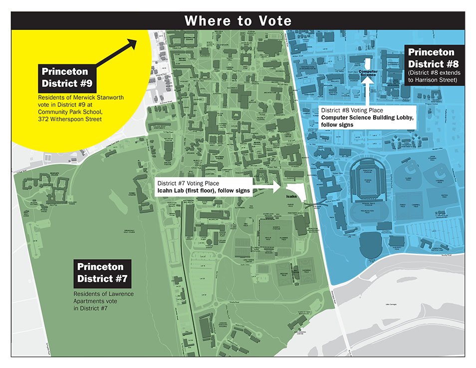 Princeton University Map