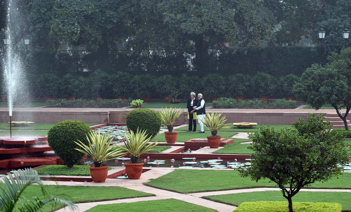 In pictures: Modi – Theresa one-to-one meet happens in Hyderabad House ...