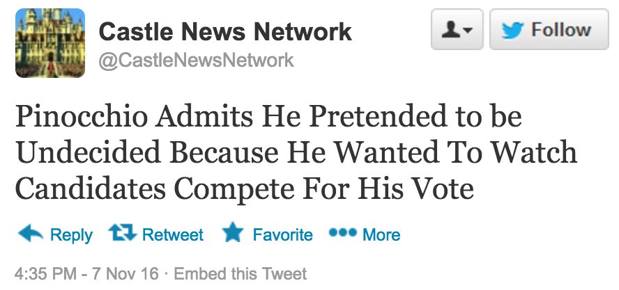Pinocchio (@pinocchio4pres) / Posts / X