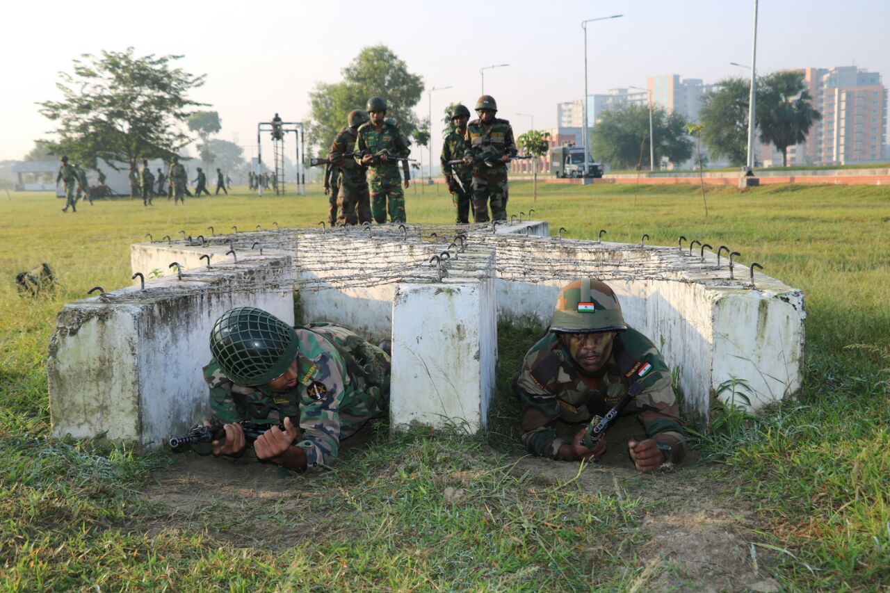 Indian Army Obstacle Course Obstacle – India NCC