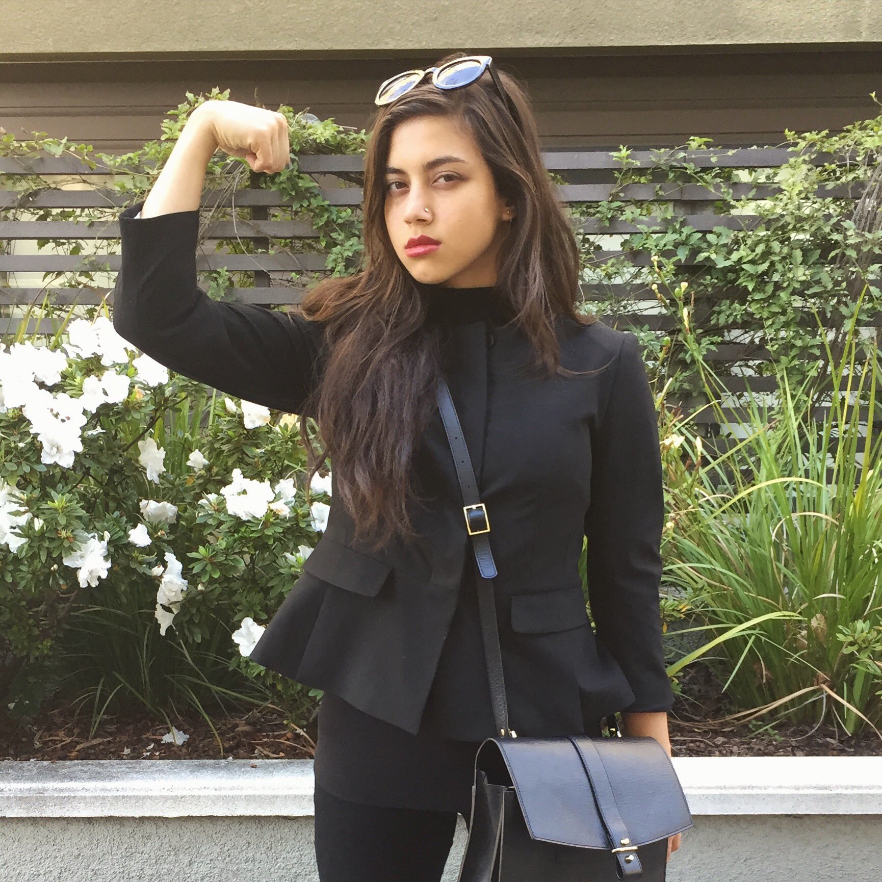 Isis Anchalee on Twitter: "Pant suit power in full effect. Off to go vote for Madame President ...