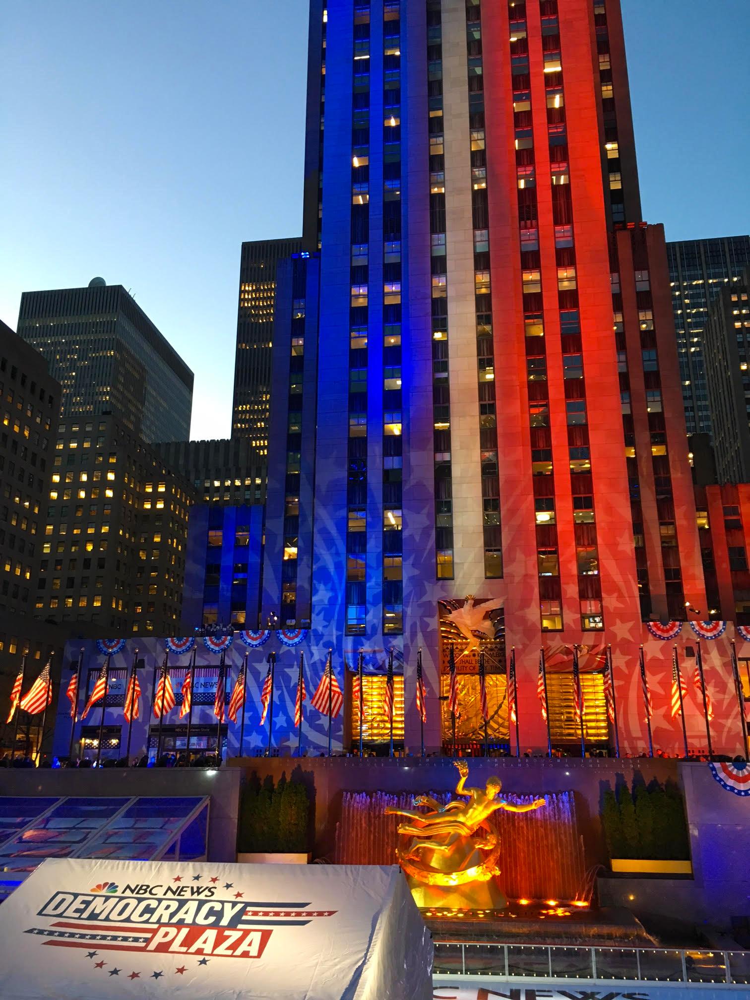 Rockefeller Center Night