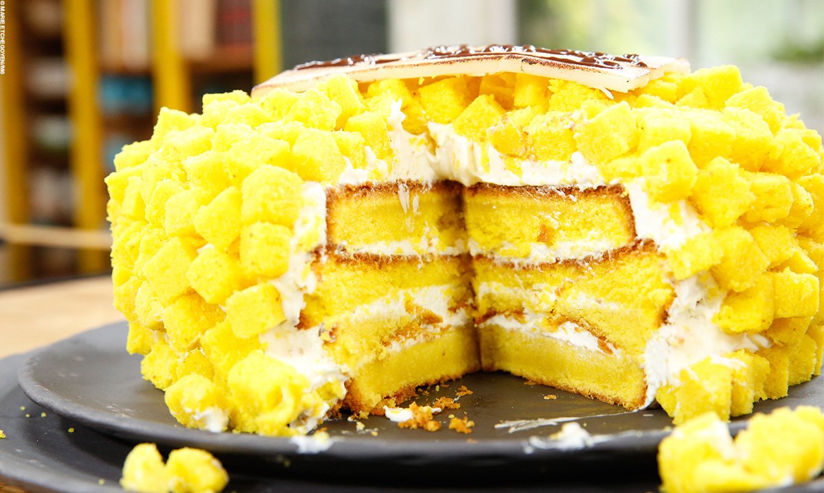 Pour l'épreuve technique, mercotte a déniché un gâteau italien : le ...