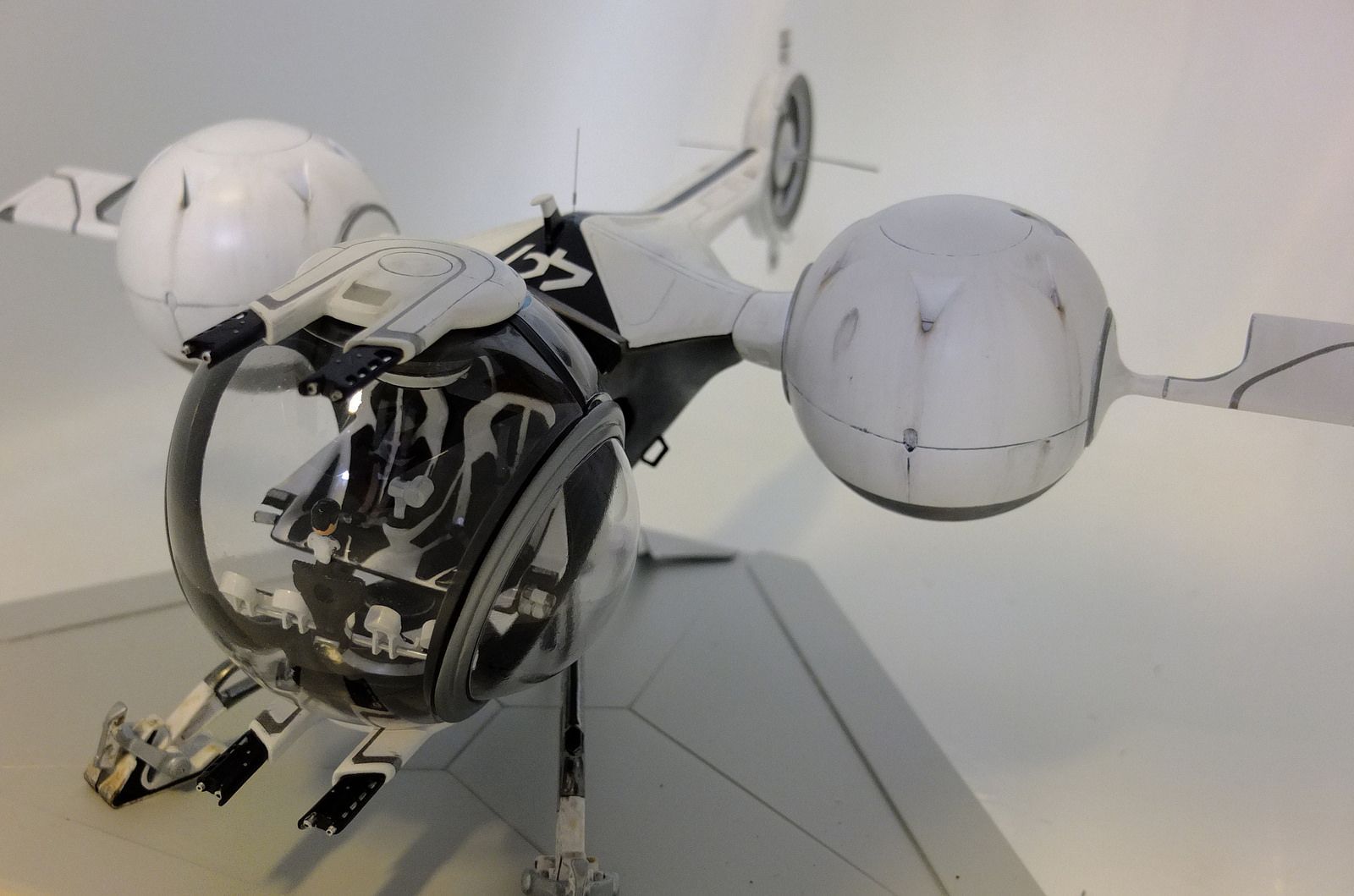 Oblivion Bubble Ship Model Kit SimplePlanes | Oblivion Bubbleship