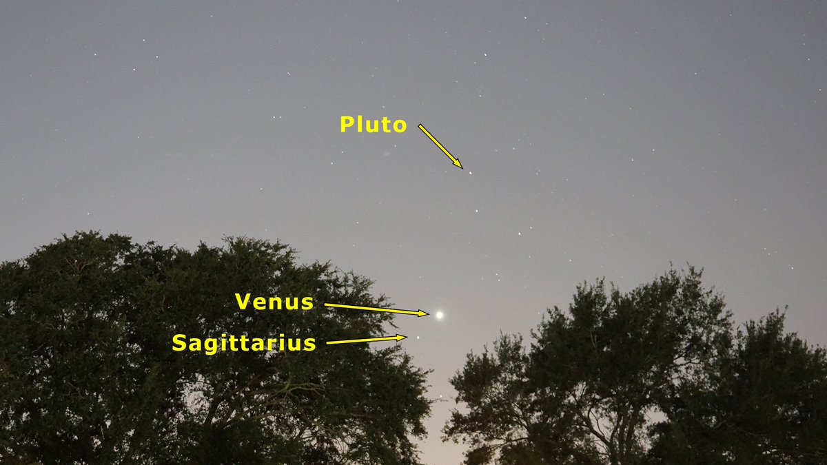 Pluto In The Sky